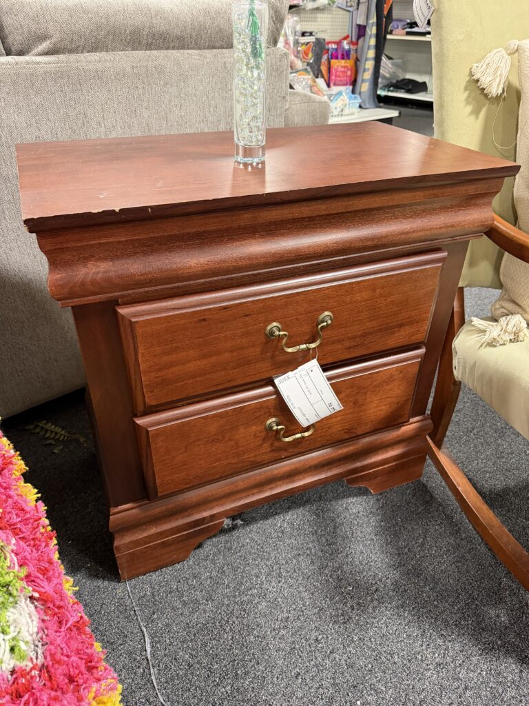 2 Drawer Night Stand - Stuff Etc